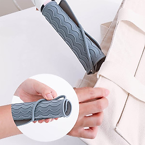 2 Pcs Heat Resistant Mat for Curling Iron Silicone Heat Resistant Pad Straightener Holder Flat Iron Mat Hair Styling Appliances Tools