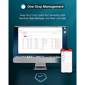 Smart Lock Keyless Entry Door- HEANTLE Fingerprint Bluetooth Electronic Lever Touchscreen Keypad Deadbolt Alternative Digital Handle for Front Door Auto Lock Compatible with Alexa Silver