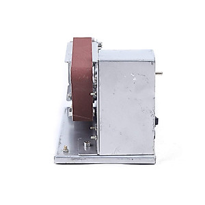 Belt Sanding Grinder Machine 795 Motor Model Mini Belt Sander Knife Sharpener Electric Sanding Belt Machine Mini Belt Sander Polisher 4500~9000rpm for Woodworking, Metal Working, Knife Making