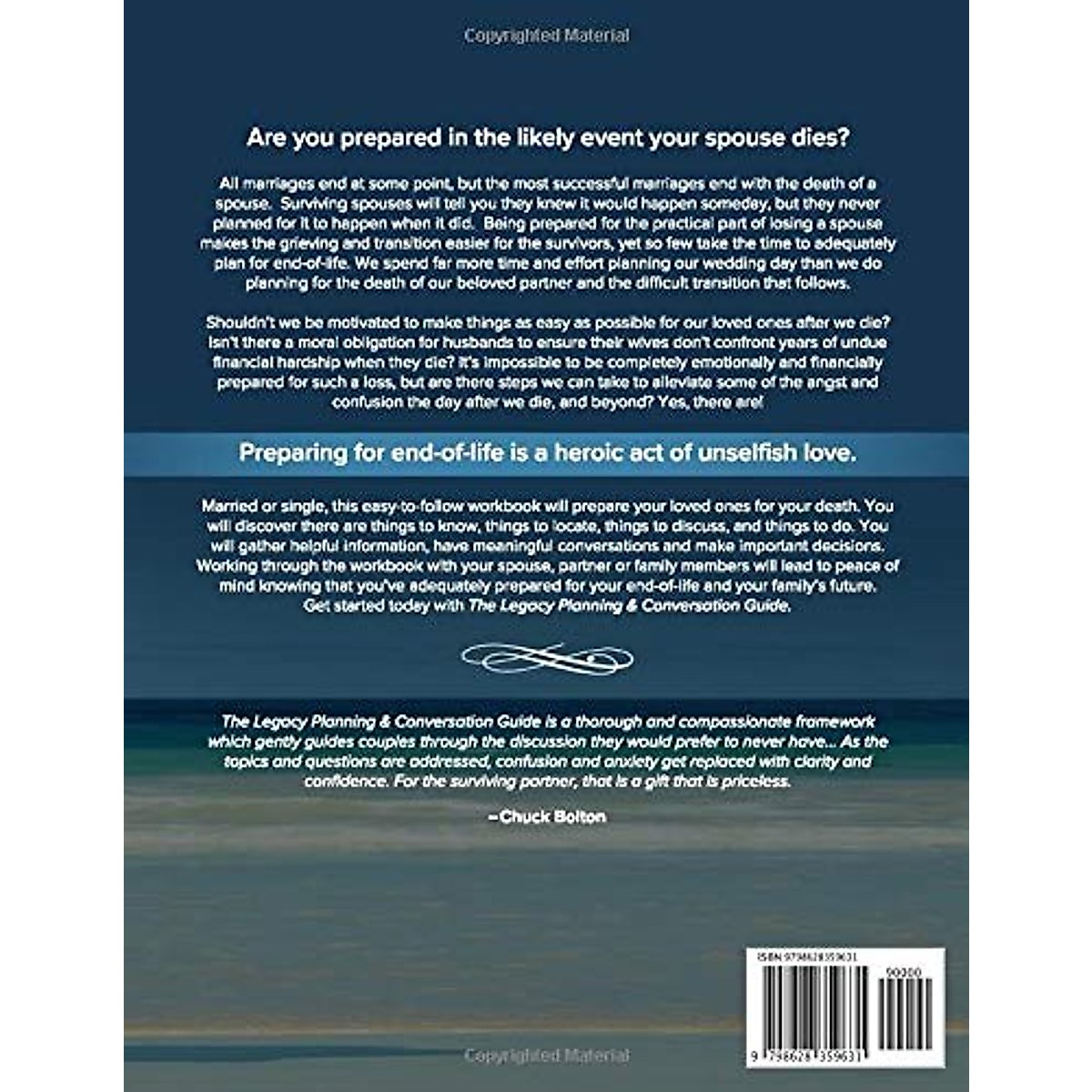 The Legacy Planning & Conversation Guide: A Workbook for End-of-Life Planning