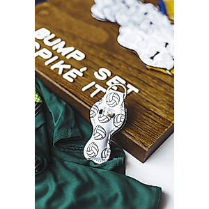 Daisy Lane Gift for Team Player Keychain - Set of 12 (Volleyball)