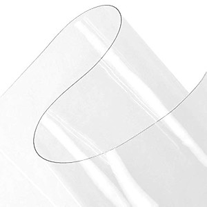 Mybecca Clear Marine Vinyl Gauge 8 54-Inch Wide- Sold Folded by Separate Yard