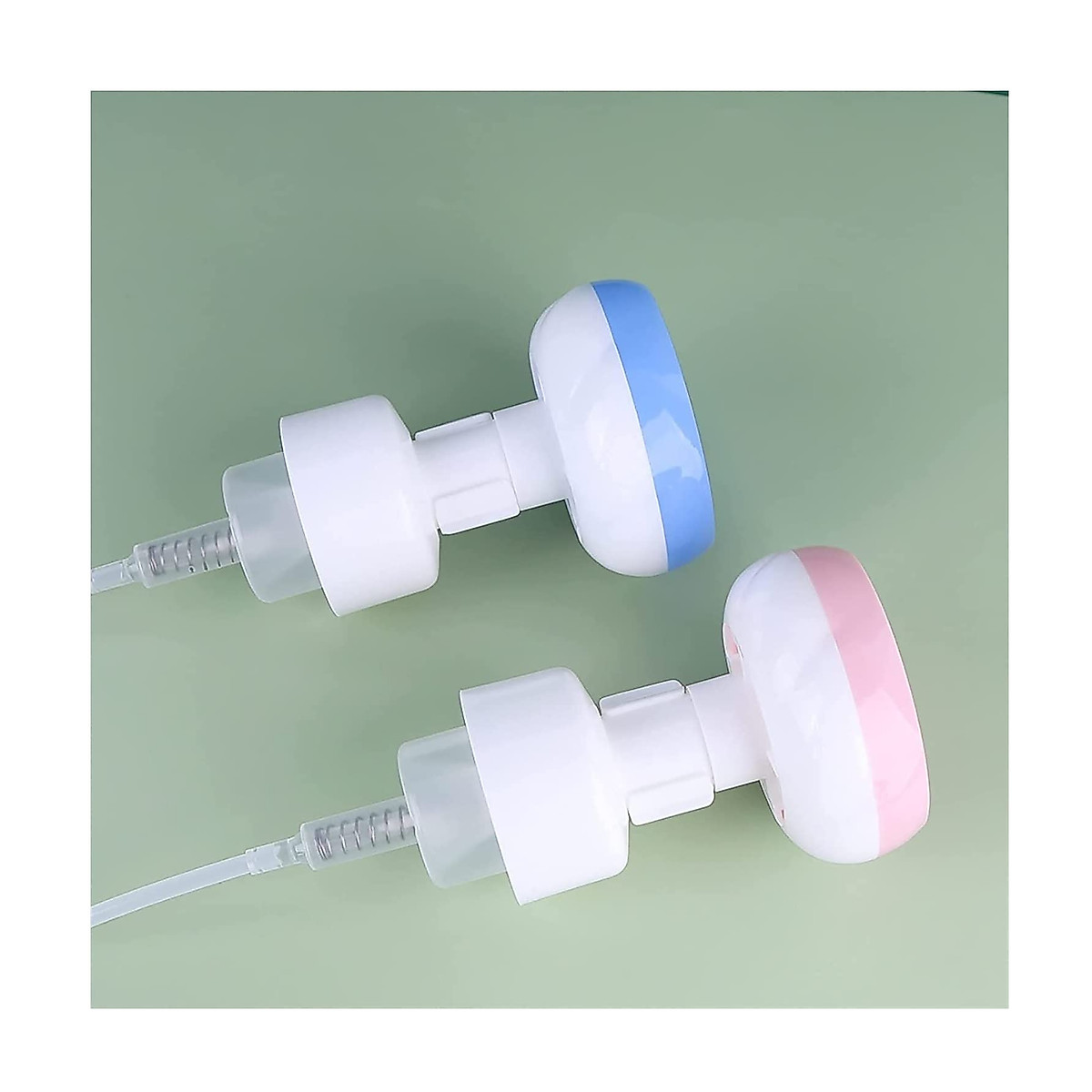 Soap Dispensers Soap Dispenser 300ml Flower Liquid Soap Dispenser Floral Foam Soap Bottle Pump Plastic Pressing Type Soap Dispenser Countertop