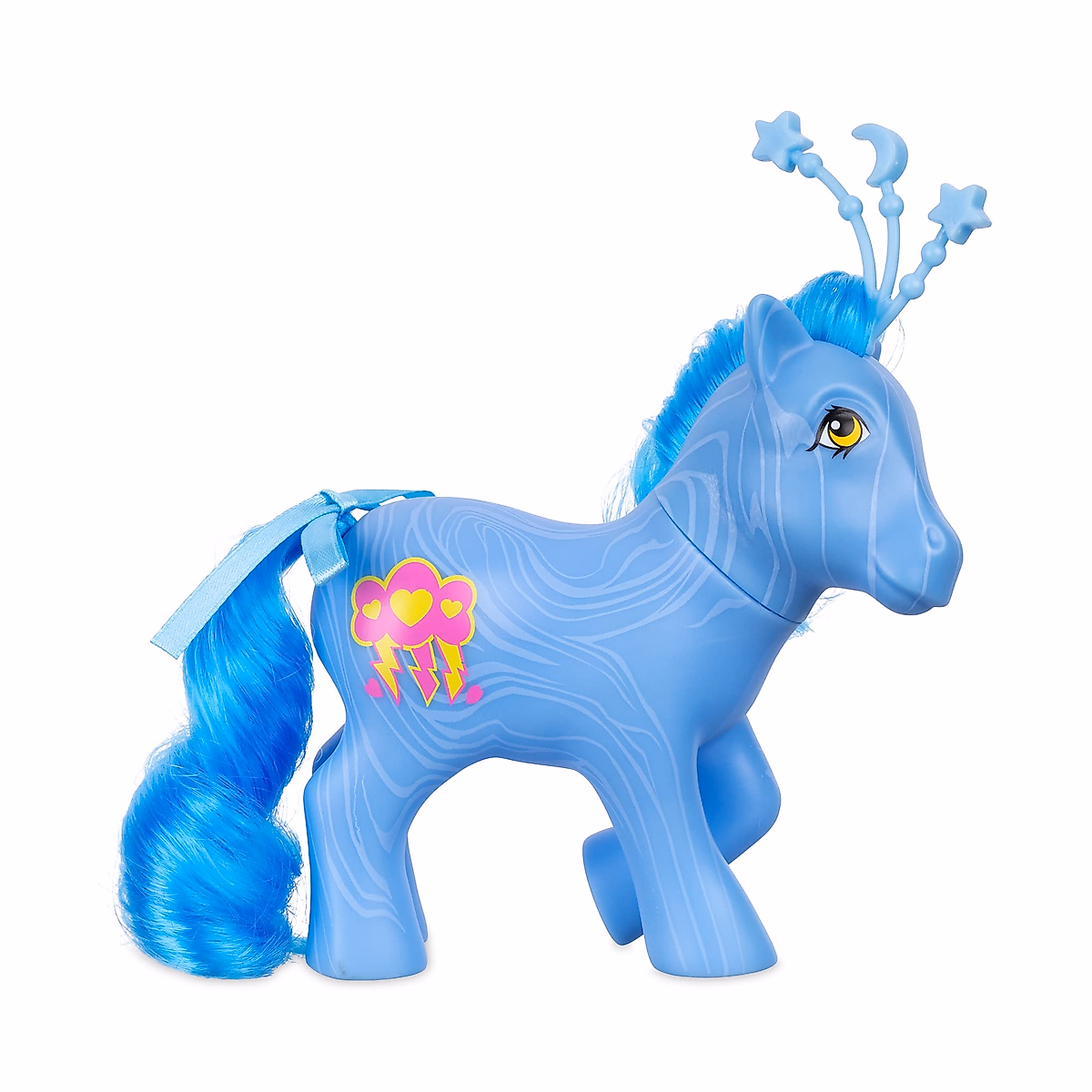 My Little Pony Classics - Celestial Ponies - Nova - Retro 4" Collectible Play Figure, Great for Kids, Toddlers, Adults, Girls and Boys Ages 3+