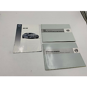 2014 Volvo S60 Owners Manual Set with Case OEM K01B51005