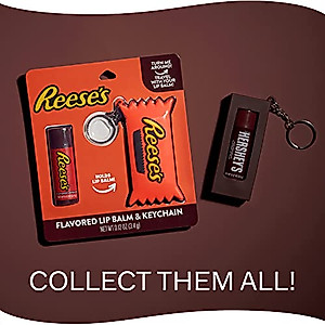 Taste Beauty Reese’s Peanut Butter Cup–Flavored Lip Balm and Keychain Holder, 2-Piece Set
