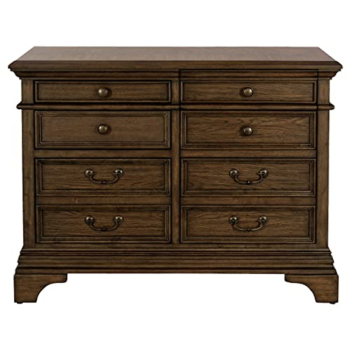 Coaster Furniture Hartshill 5-Drawer Burnished Oak File Cabinet 881284