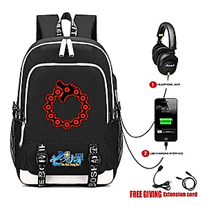 GO2COSY Casual Backpack Daypack Student Bag School Bag Bookbag with USB Port 2