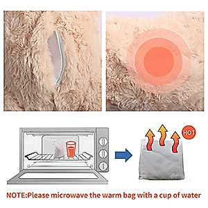 ALL FOR PAWS Dog Heartbeat Plush Toy - Sleep Aid & Warm Comfort Pillow for Puppy Crate, Stuffed Animal Dog Toy for Small Dogs