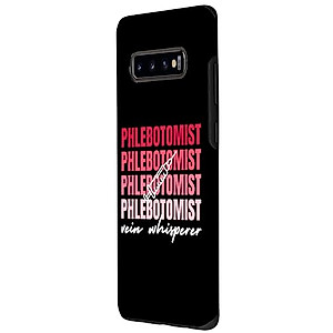 Galaxy S10+ Phlebotomy Phlebotomist Laboratory Vein Whisperer Case