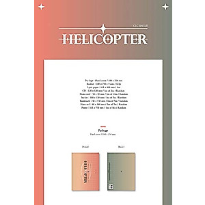Cube Entertainment CLC - Helicopter Album+Folded Poster
