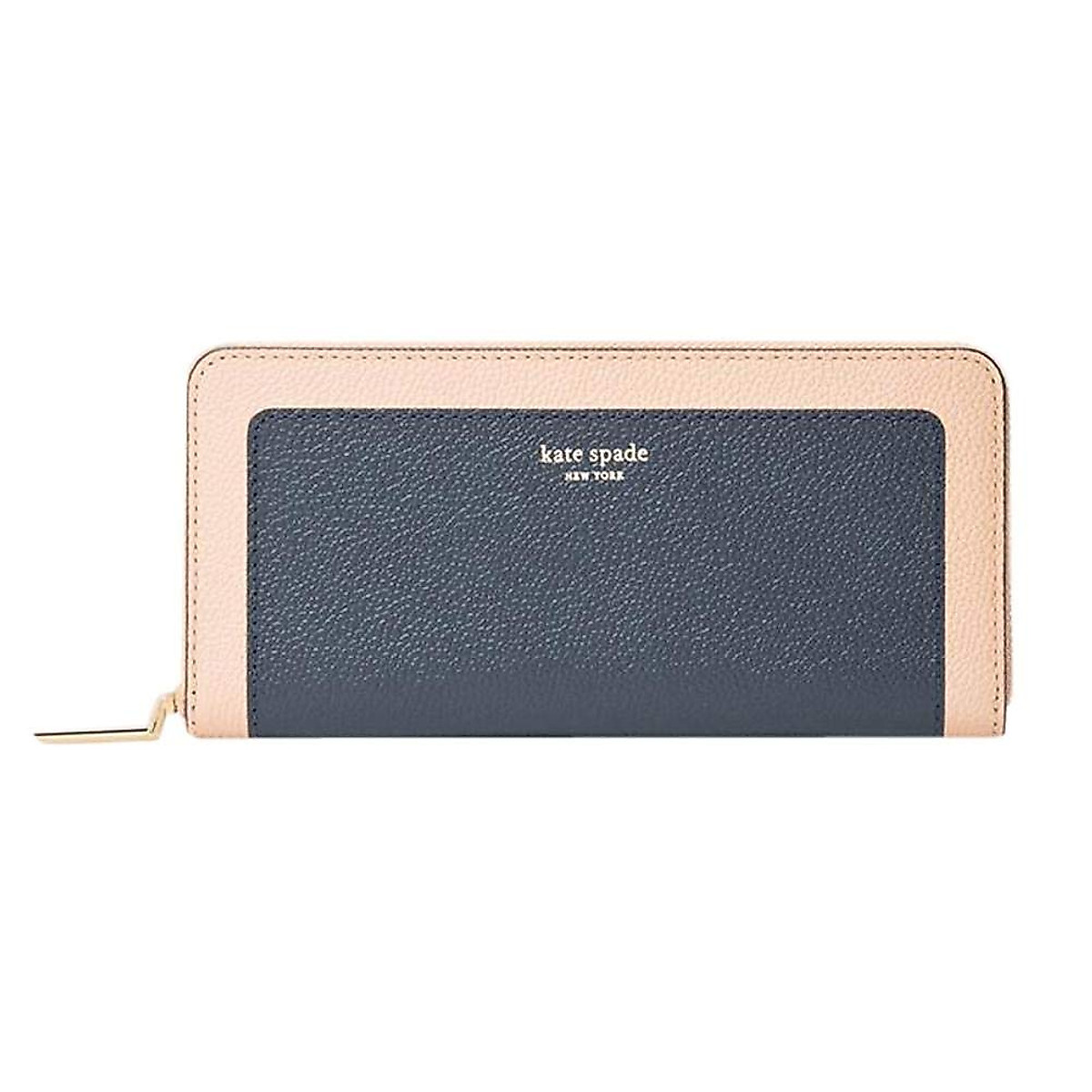 Kate Spade New York Women's Margaux Slim Continental Wallet, Light Fawn Multi