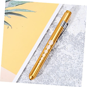 Mobestech Accessories Pen Torch Cases Cute Medical Rechargeable Pen Light LED Pen Props Yellow
