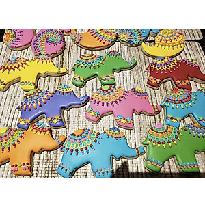 Elephant Cookie Cutter 5.25" Made in USA by Ann Clark