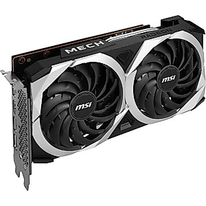 MSI Gaming Radeon RX 6650 XT 128-bit 8GB GDDR6 DP/HDMI Dual Torx 3.0 Fans FreeSync DirectX 12 VR Ready OC Graphics Card (RX 6650 XT MECH 2X 8G OC)