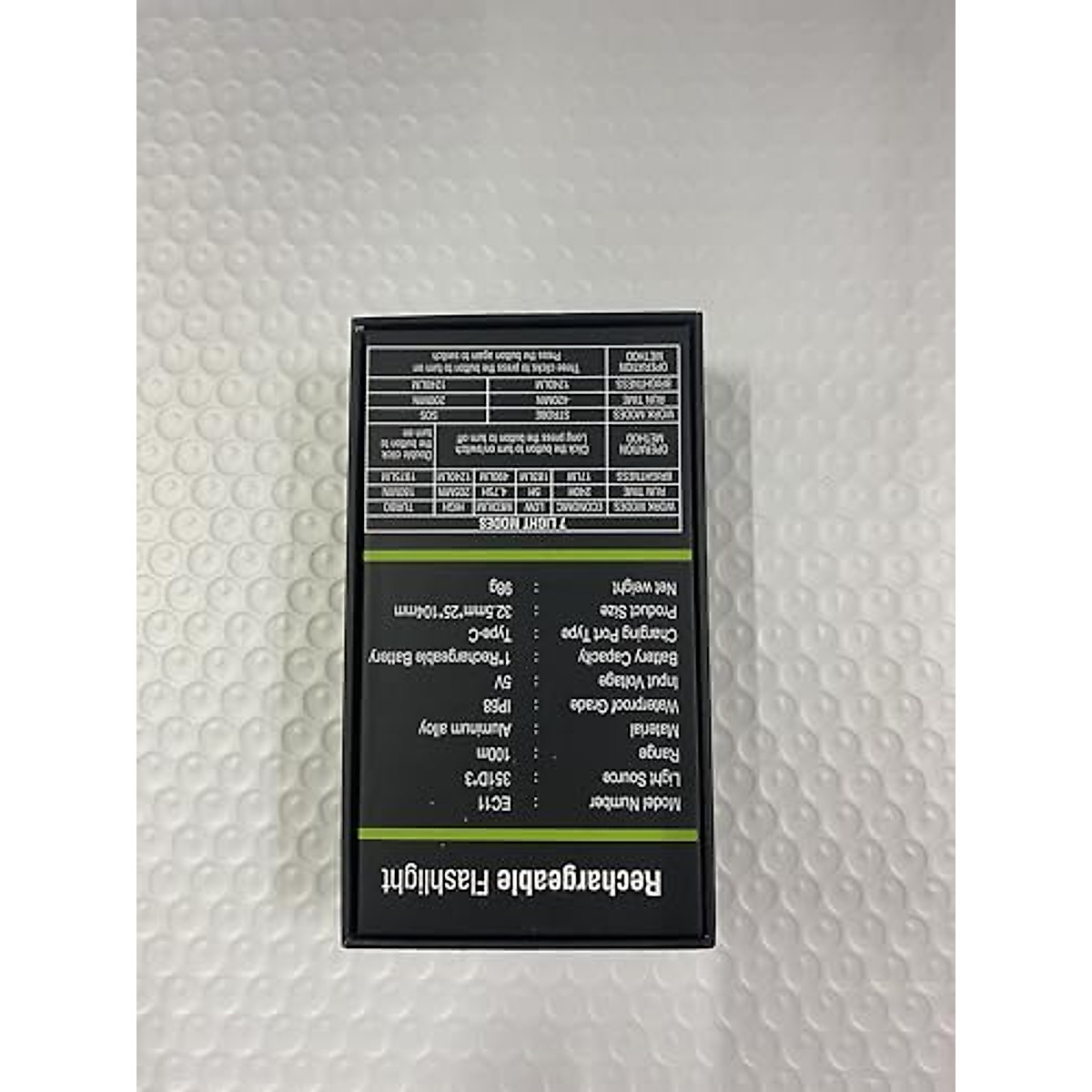 HOSONIC EC11 Rechargeable Mini Flashlight with Magnet, 1975 Lumens Pocket EDC Flashlights, 7 Modes Super Bright Small LED Flash Light with Clip, IP68 Waterproof