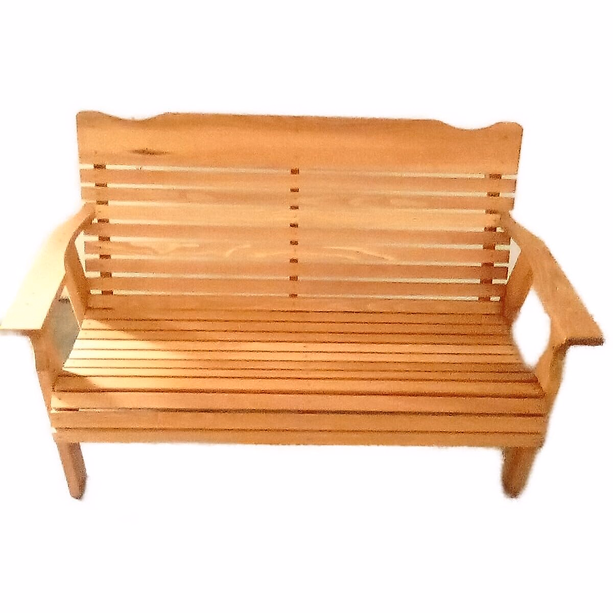 Kilmer Creek 4' Natural Cedar Patio Bench, Amish Crafted