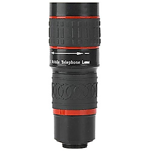 20X Zoom Telephoto Mobile Phone Lens with HD Eyepiece, Portable Long Focus Zoom Telephoto Lens with Clip for Smart Phone Tablet PC