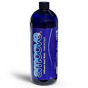 Smoove Purpleicious Ultimate Boat Wash (Quart) Premium Boat Cleaner, Marine Grade Boat Soap, Effective Boat Hull & Seat Cleaner, Essential Boat Cleaning Supplies, Advanced Boat Wash and Wax Formula