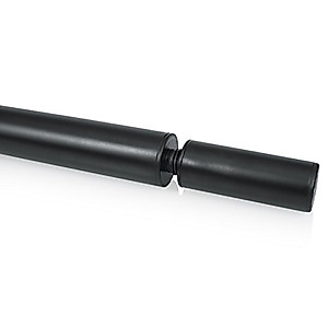 Gator Frameworks Standard Subwoofer/Speaker Extender Pole and 20mm Adapter; Fits M6 Threading (GFW-SPK-SP),Black