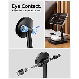 Spigen ArcField (MagFit) for MagSafe 2-in-1 Dual Magnetic Wireless Charging Stand Fast Wireless Charger for iPhone 15 Pro Max Plus 14 13 12 Pro Max Mini Airpods Pro 3 2 2nd gen -Adapter Not Included