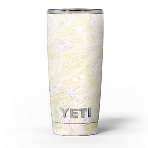 Design Skinz Slate Marble Surface V20 - Skin Decal Vinyl Wrap Kit Compatible with The Yeti Rambler Cooler Tumbler Cups