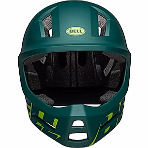 Bell Drop Youth BMX Bike and Skate Helmet, Green
