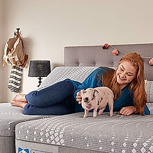 Sealy Posturepedic Hybrid Paterson Medium Feel Mattress, King, White