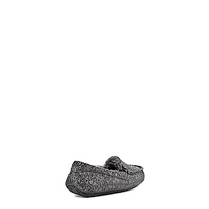 UGG Women's Ansley Matte Marble Slipper, Dark Grey, 9