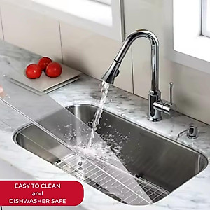 16 X 18" ACRYLIC CUTTING BOARD WITH COUNTER LIP