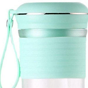 TANACC Portable Juice Blender Multifunction Juicer Household Blender Small Stainless Steel Juicer Cup Rechargeable Portable Electric Mixer (Color : Pink)