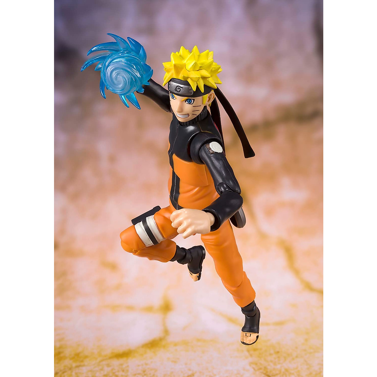 TAMASHII NATIONS - Naruto Shippuden - Naruto Uzumaki [Best Selection] (New Package Ver.), Bandai Spirits S.H.Figuarts Action Figure