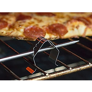 Unifit Meat Probe Replacement Parts for Pit Boss and Traeger Pellet Smokers Grills, Waterproof Temperature Probe Kits (2 PC with Stainless Steel Holder)