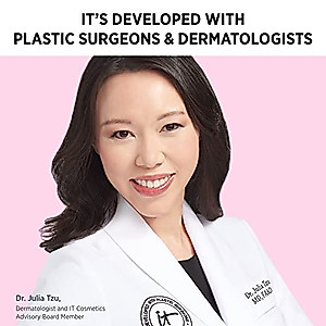 IT Cosmetics Bye Bye Lines 1.5% Hyaluronic Acid Serum - Visibly Plumps Skin & Smooths Fine Lines In 2 Weeks - With Peptide + Vitamin B5 - For All Skin Types - Vegan Formula - 1 fl oz