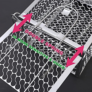 Live Humane Cage Mouse Trap Rat Catch Control Bait Hunting Survival for Indoor and Outdoor,Small Rodent Animal-Mice Voles Hamsters Cage (4.5x11x5.8 inch)