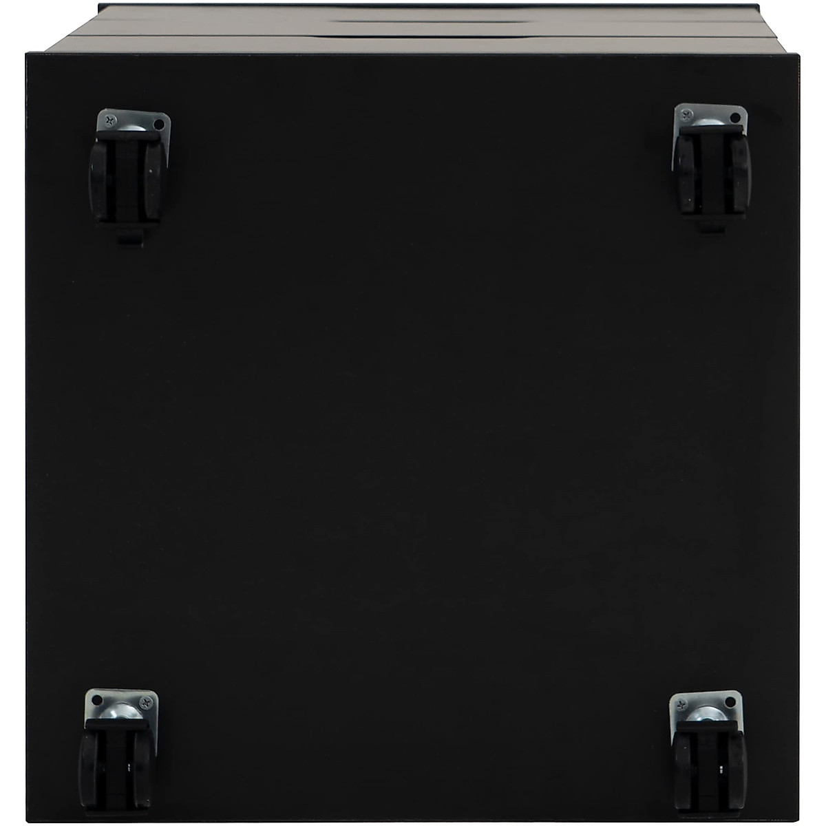 Soohow 3 Drawer File Cabinet Small Cabinet with Drawers, Wood Filing Cabinet Storage Cabinet with Drawers Wheels File Cabinets for Home Office Rolling File Cabinet for Under Desk Makeup Dresser Black