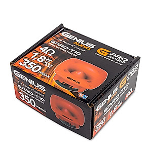 Genius Audio GPRO-T10 1.8", 65 Watts RMS - 350 Watts Max, Pro Audio Super Tweeter Speaker, Phenolic Diaphragm Car Audio Speaker, Ferrite Y30 Magnet, 4 Ohms (1 Speaker)