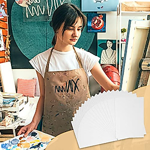 Paul Rubens 60 Sheets Watercolor Paper, Cold Press 50% Cotton&140lb /300gsm Acid-free Bulk White Paper for Artists, Students & Adults（7.68 * 5.31 inch）