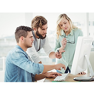 HugeStore Heavy Duty Rotating Swivel Steel Ball Bearings Stand for Monitor TV Turntable