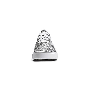 Balera Shoes Girls for Dance Womens Sneakers with Glitter Lace Up Shoes Red