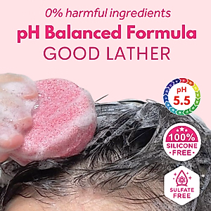 Muun Rosemary Shampoo and Conditioner Bar Set 3 - Natural Solid Hair Growth Soap Bars for Women with Straight, Curly or Thinning Hair for Anti-Hair Loss, Regrowth, pH Balanced, Sulfate & Silicone Free