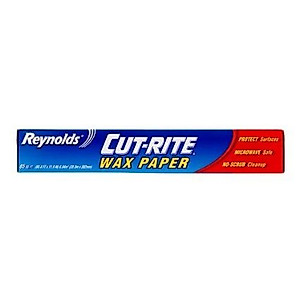 Reynolds Cut-rite Wax Paper, 60 Sq.ft. Total (60.5ft X 11.9in), Microwave Safe