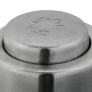 Cilio Stainless Steel Champagne Sealer, Bottle Stopper for Sealing Champagne Bottles, Pack of 3