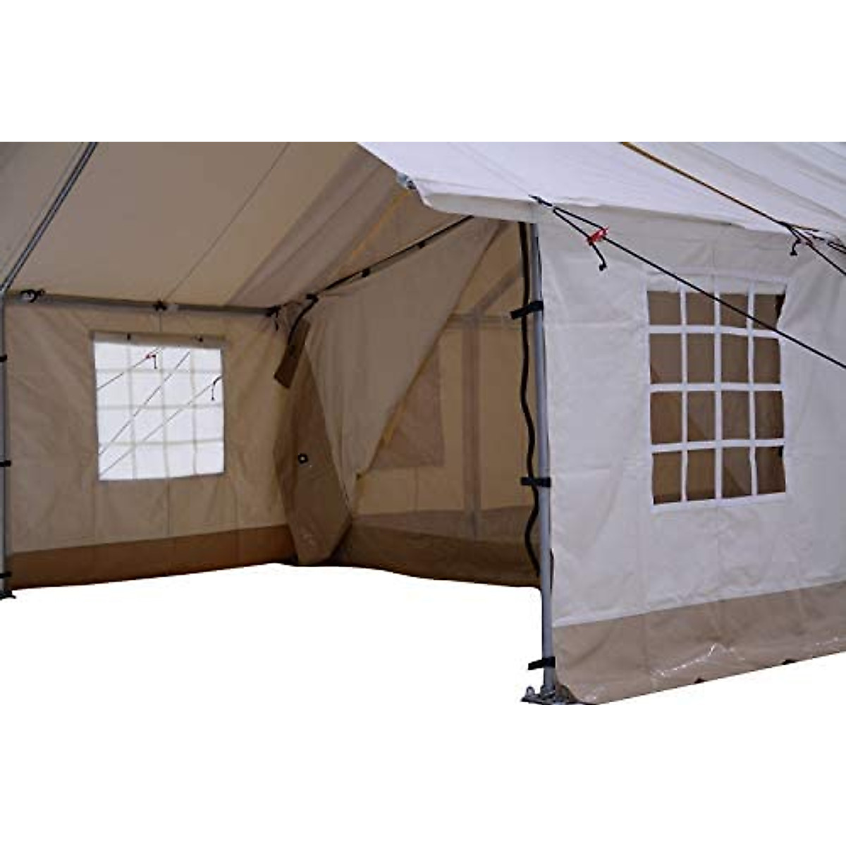 WHITEDUCK Alpha Wall Tent Porch for Hunting, Family Camping & Outdoor Activities (10'x12', Canvas)