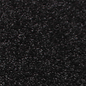 Event Carpet Aisle Runner - Quality Plush Pile Rug with Backing, Binding in Various Sizes (4 X 15 ft, Black)