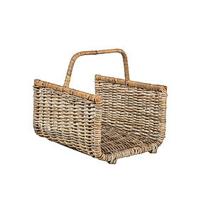 Kobo Fire Log Basket, Gray-Brown
