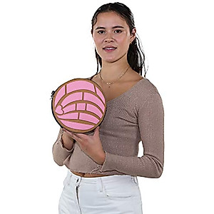 Sleepyville Critters - Teen Girl Concha Cross Body Bag in Vinyl | Great Novelty Gift Concha Purse in Vinyl | White Elephant Gifts Concha Cross Body Bag