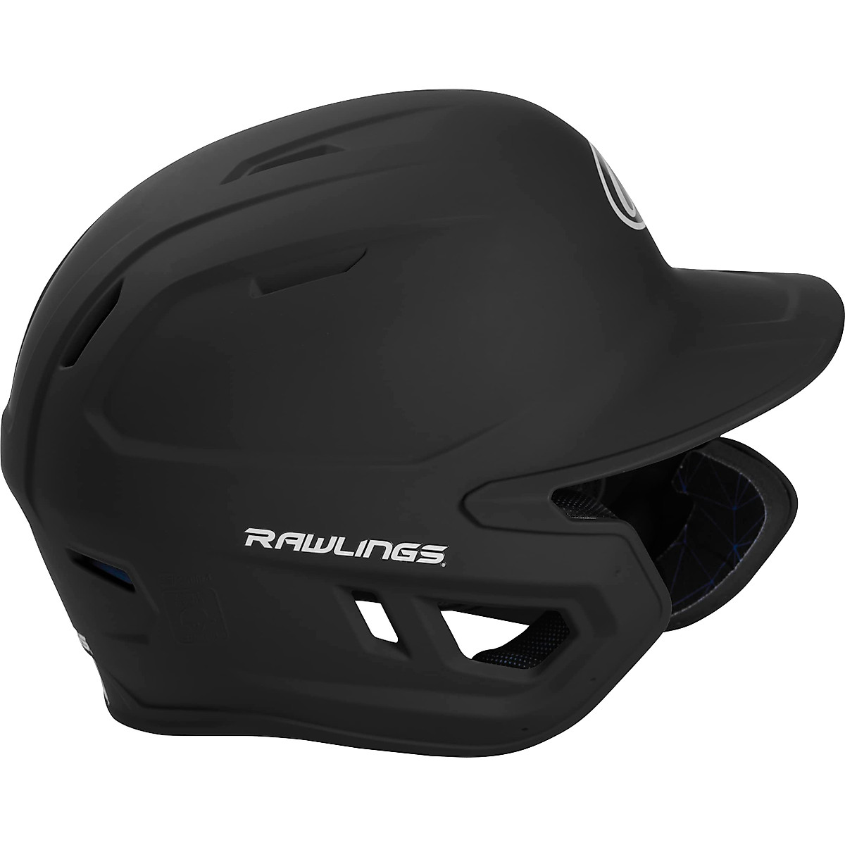 Rawlings | MACH ADJUST Batting Helmet with Extension Flap | Right Hand Batter | Junior (6 3/8" - 7 1/8") | Matte Black