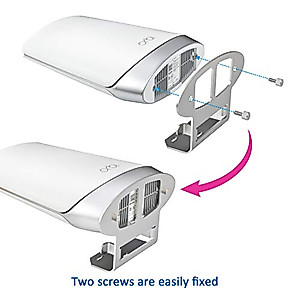 STANSTAR Metal Wall Mount for ORBI WiFi 6 System, Sturdy Wall Mount Holder for RBKE963/RBK752/RBK852/RBK853/AX4200/RBS850/RBR750/RBS750/RBKE963.(1Pack)