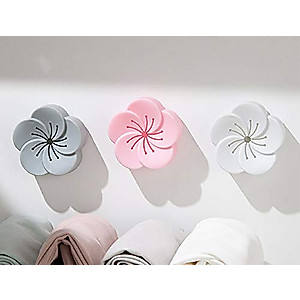 AKOAK 2 Pcs Flower Aromatherapy Box Wardrobe Deodorant Box, Home Bedroom Toilet Toilet Deodorant Aromatherapy Storage Box (Pink)